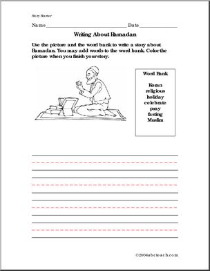 KWL: Ramadan – Abcteach