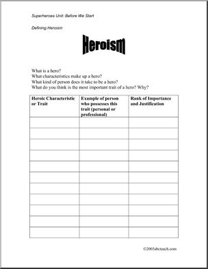 Heroes – Abcteach