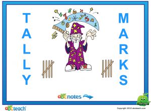 Interactive: Notebook: Math: Tally Marks – Abcteach