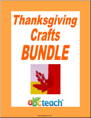 Thanksgiving Crafts Bundle (36 pages) – Abcteach