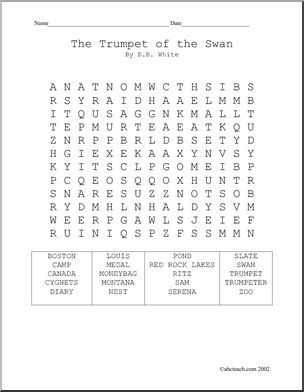 Trumpet of the Swan – Abcteach