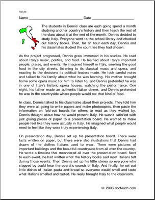 Poster: Life Skills – Decision Making (stick figure) – Abcteach