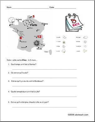 French: La MÃˆtÃˆo – Abcteach