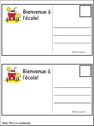 French: Billets doux pour la St. Valentin C – Abcteach