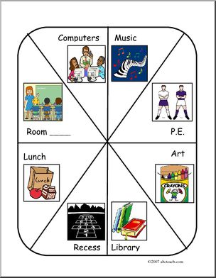 Where are we? Room Chart 26 – Abcteach