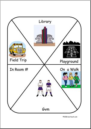 Where Are We Room Charts – Abcteach