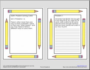 Set N (elem/upper elem) Word Problems – Abcteach