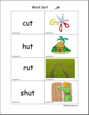 -ar Words’ Word Sort Center – Abcteach