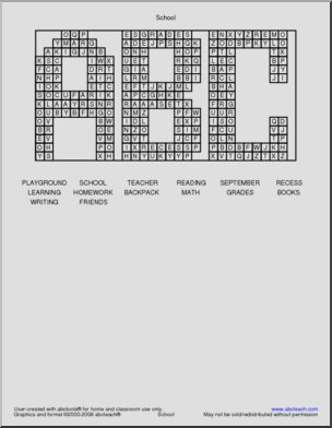 Craft: Construction Paper Spiral Notebook (elem) – Abcteach