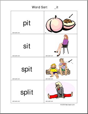Word Families 1 — unit 7 “-ent” Spelling – Abcteach