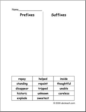 Word Search: SUFFIX -ER , -EST – Abcteach