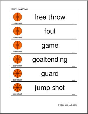 Basketball – Page 2 – Abcteach