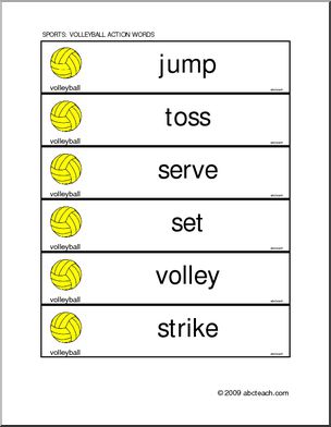 Teaching Idea: Action Words in Sports – Abcteach
