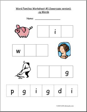 Word Family – ell words Worksheet – Abcteach