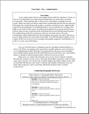 Writing: Endangered Animal Research Report Form (upper elem/middle ...