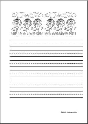 Border Paper: Dear Mom (elem/upper elem) – Abcteach