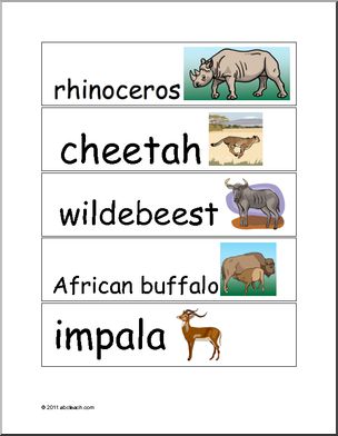 Animals – Abcteach